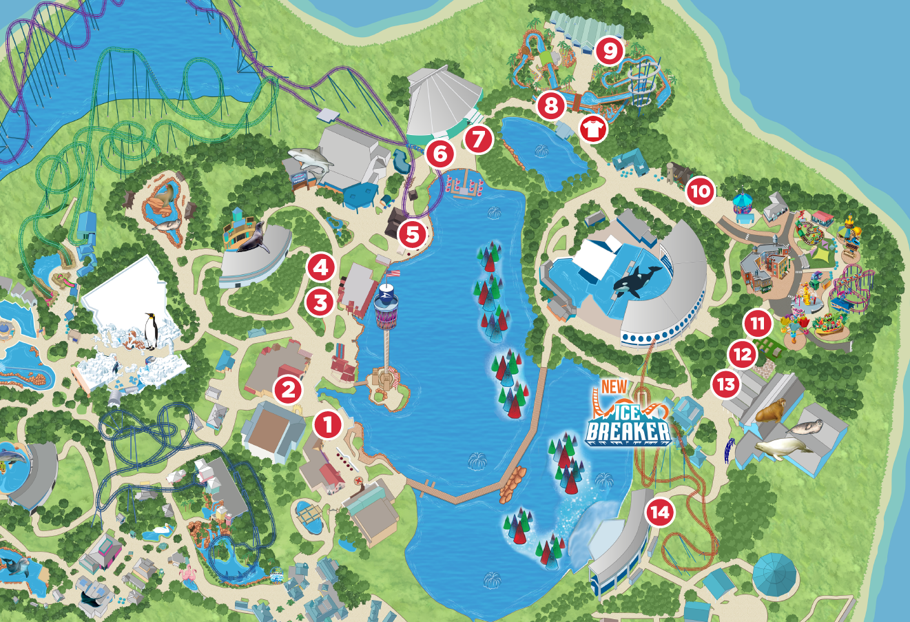 Santa's Coming To SeaWorld Orlando Christmas Celebration From November ...