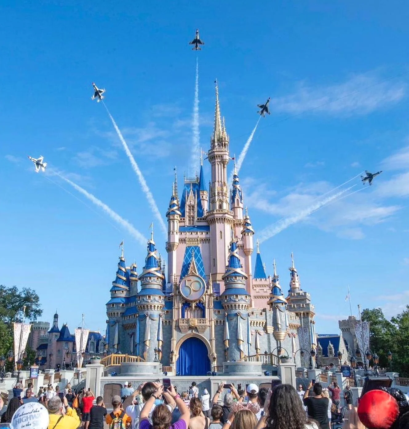 U.S. Air Force Thunderbirds to fly over Walt Disney World for National ...