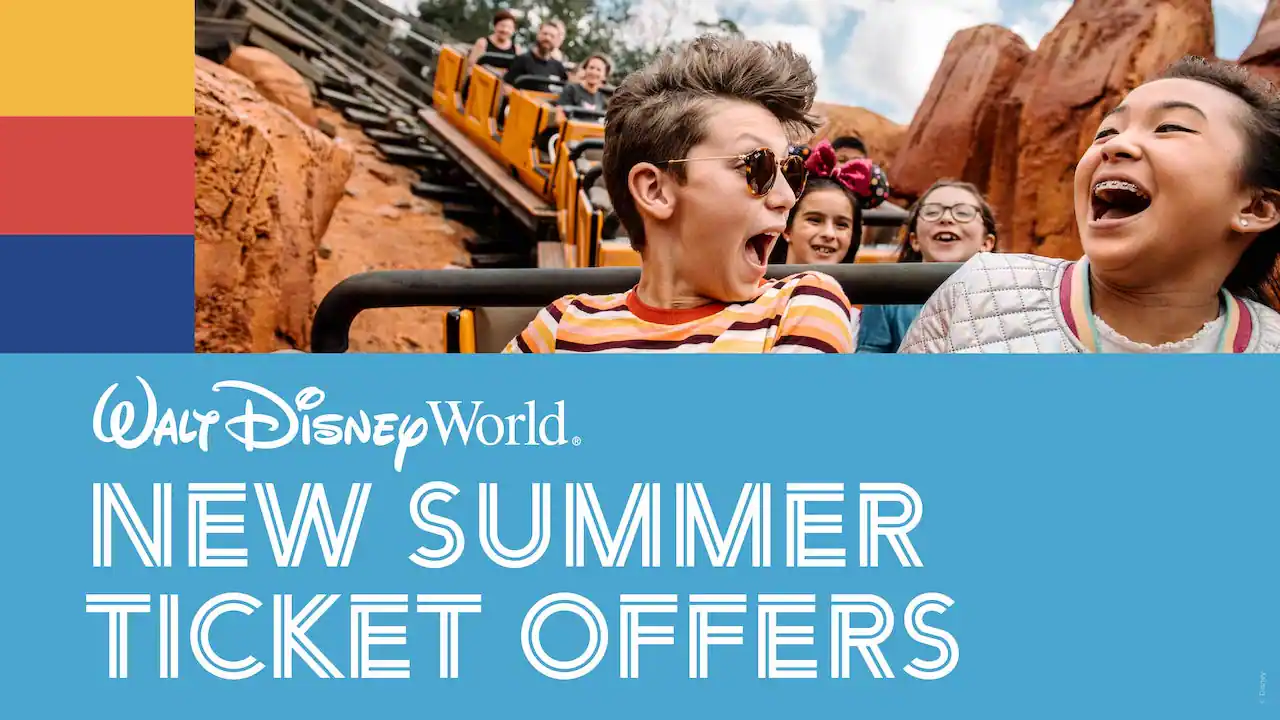 Walt Disney World's new 4-Day, 4-Park Magic Ticket now on sale!