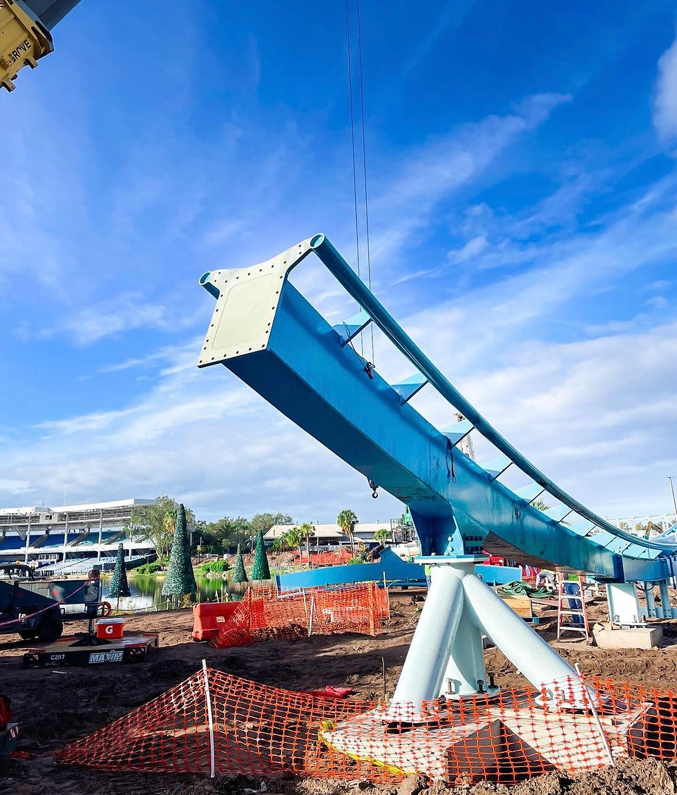 SeaWorld Orlando Debut Ride Vehicle For New Pipeline: The Surf Coaster ...