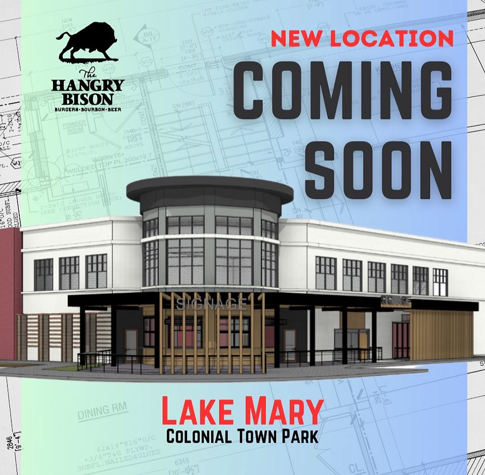 The Hangry Bision is expanding to Colonial Town Park in Lake Mary