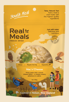 Real Meals Youth Dinner 100 varieties | Fiordland Frontier Supplies