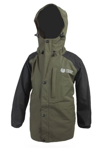 Stoney Creek Kid's Storm Chaser Jacket Gumleaf/Black | Fiordland ...