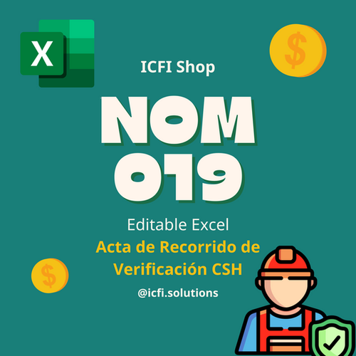 Acta de Recorrido de Verificación CSH | NOM-019 | ICFI