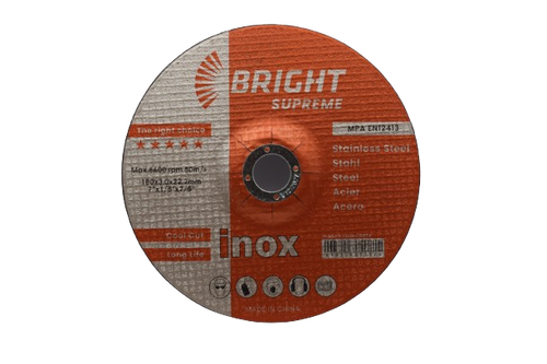Cutting Disc 7 BRIGHT 180X3X22 | Steel force