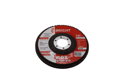 Flap Disc RED 60 BRIGHT 115X22 | Steel force