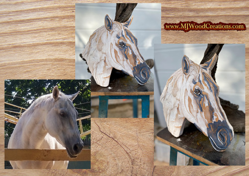 Horse Carving | Grumpy Veterans