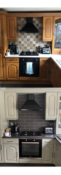 Kitchen Door Refurbishment | Admire Coatings | Cradley Heath