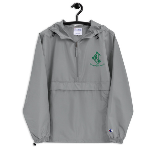 Embroidered Champion Packable Jacket | Camp Riva-Lake