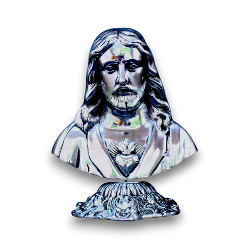 6028B Busto Sagrado Corazon De Jesus | Flamingo Pewter Dist