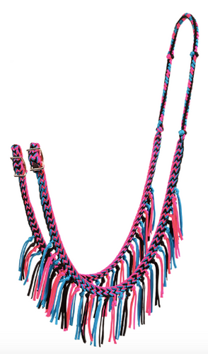 Braided Barrel Reins with Fringe | Mysite
