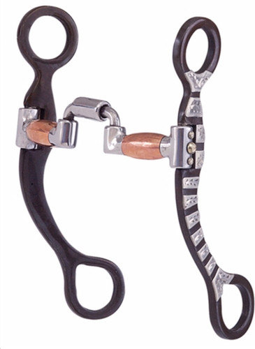 Antique Brown Bit with Hinged Square Low Port Mouthpiece | Mysite