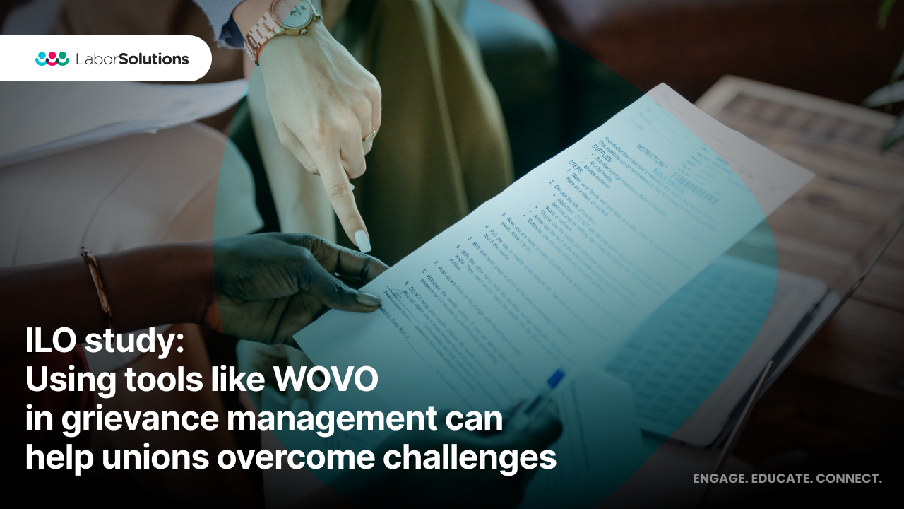 ILO study: Using Tools like WOVO in Grievance Management Can Help ...