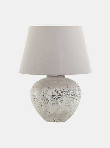 Rustic Large Stone Table Lamp | BoxwoodHomeInteriors
