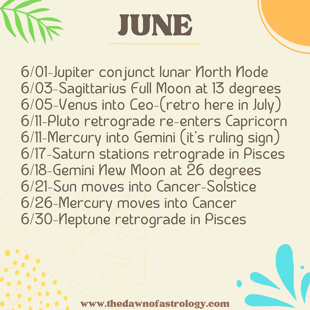 JUNE ASTROLOGY