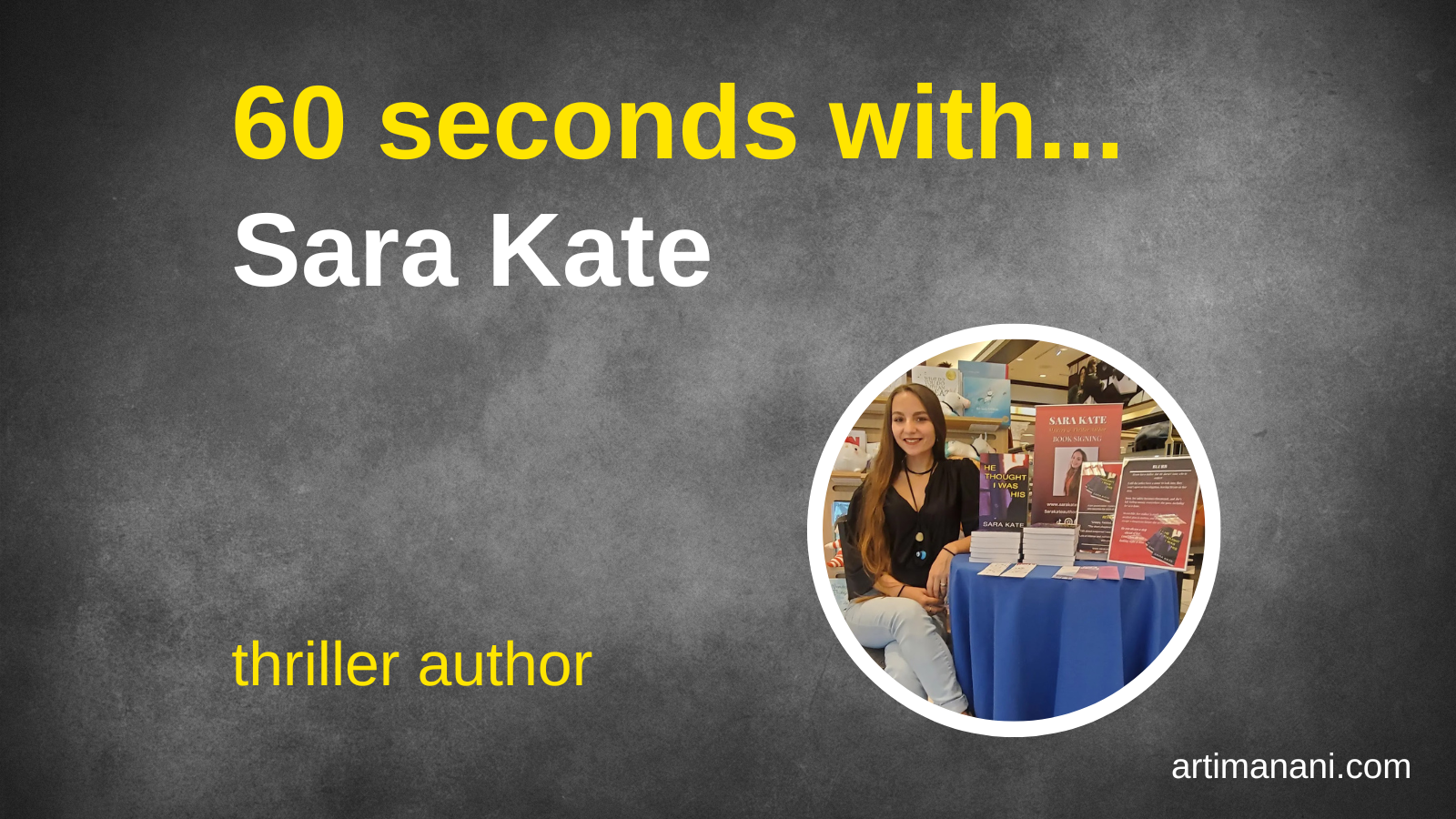 60 seconds with Sara Kate