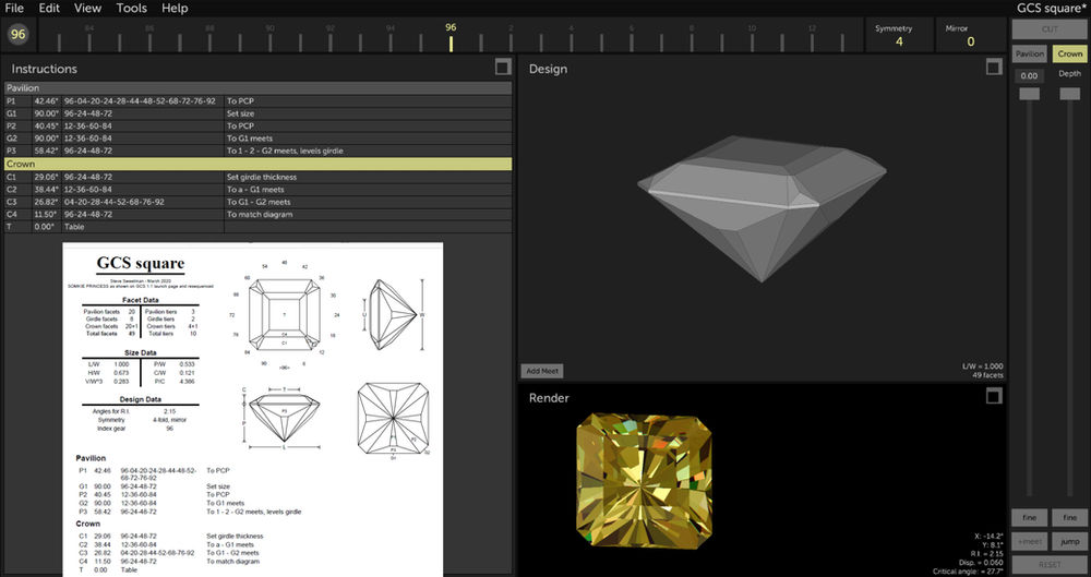 Gem Cut Studio Version 1.1