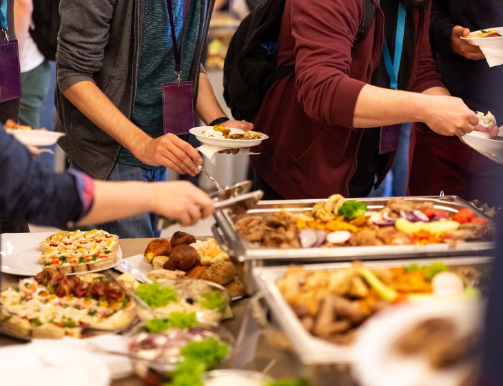 Real Time Sports Bar for Lunch Buffets