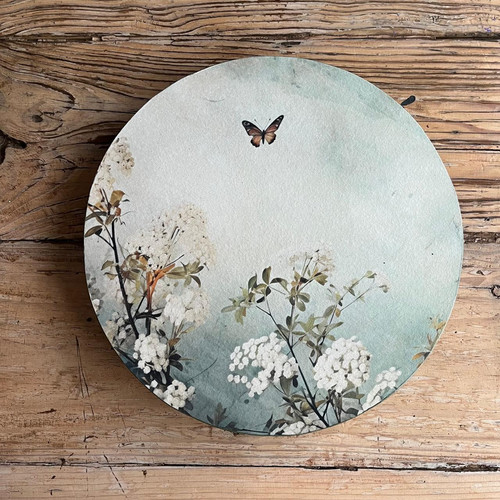 Lazy Susan - Grey Butterfly - 385mm Dia | Redesigns