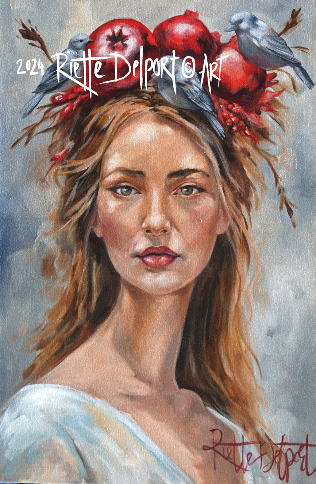 grys-textured-decoupage-paper-riette-colab-pomegranate-crown