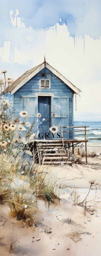 GRYS. Textured Decoupage Paper- Beach House Door | Redesigns