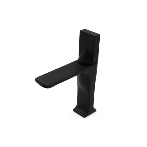 بطارية مغسلة ديكور عالية أسود | القناص للأدوات الصحية