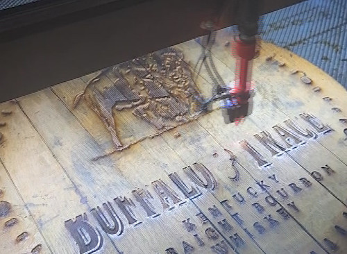 Custom Whiskey/Bourbon Barrel Lid | Rocky Top Woodworks