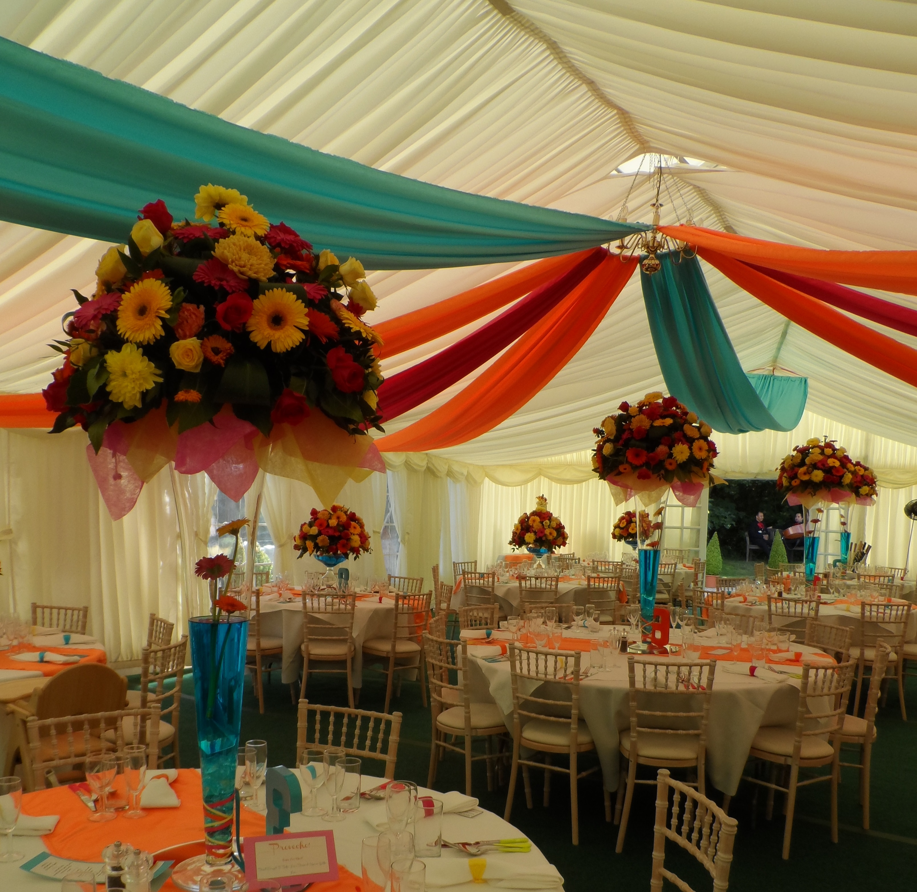 Wedding Canopies and swagging