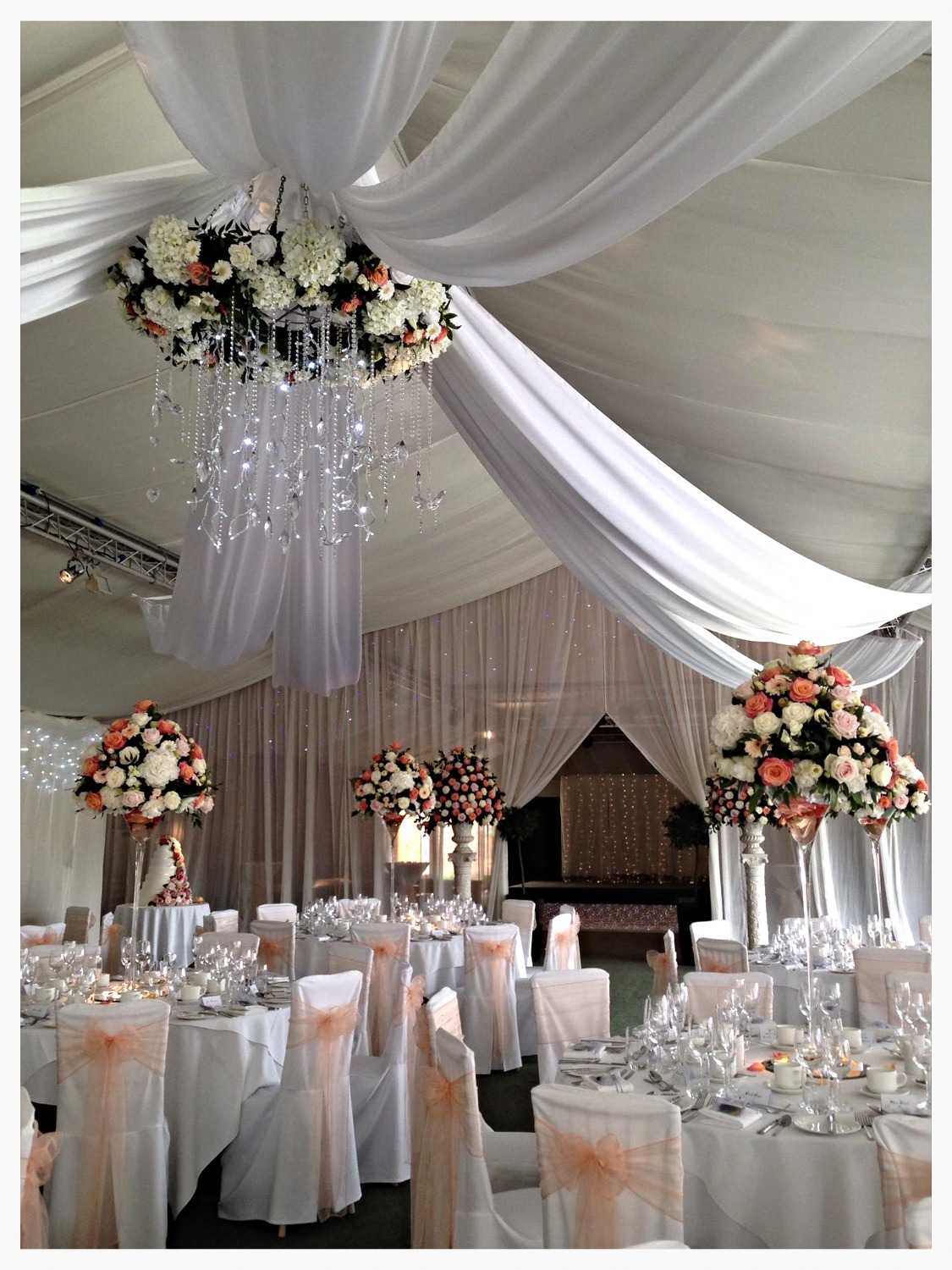 Wedding Canopies and swagging