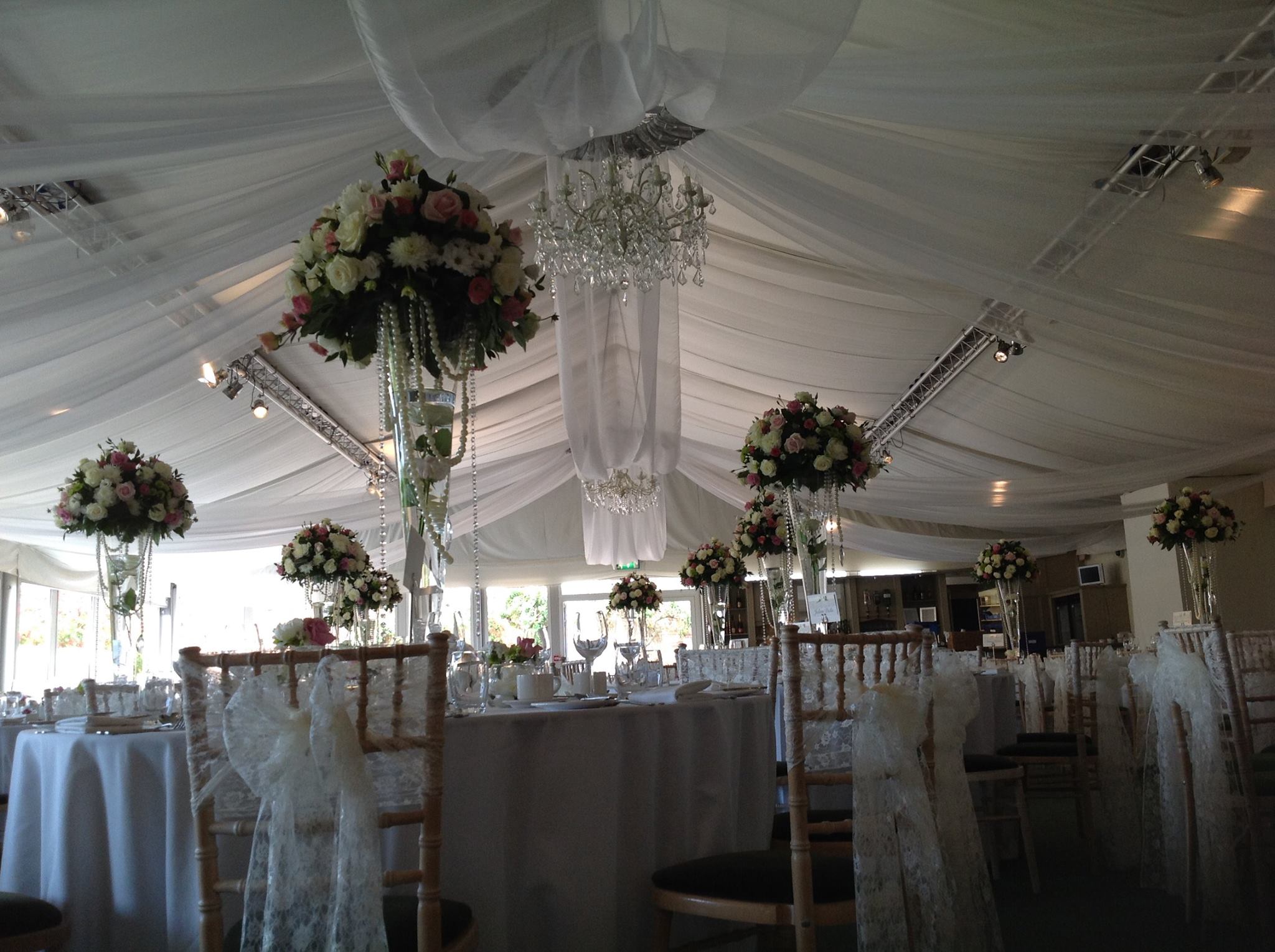 Wedding Canopies and swagging