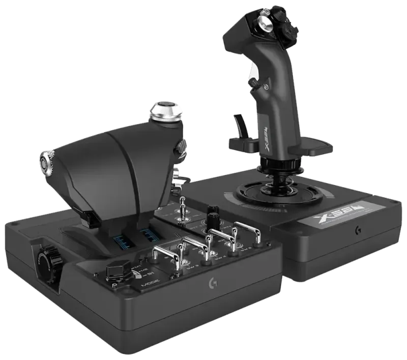 Logitech G X56 HOTAS Throttle And Stick RGB Simulation Controller