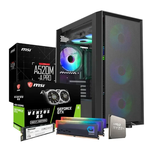 Pre-Build Gaming PC: AMD Ryzen 5 5500 Scout