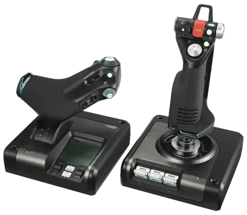 Logitech G Saitek X52 PRO H.O.T.A.S. Throttle And Stick