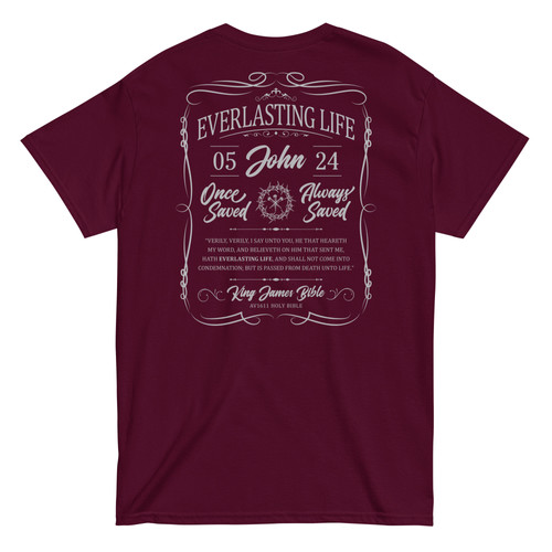 John 5:24 Gildan Classic T-Shirt | Good Works Raiment