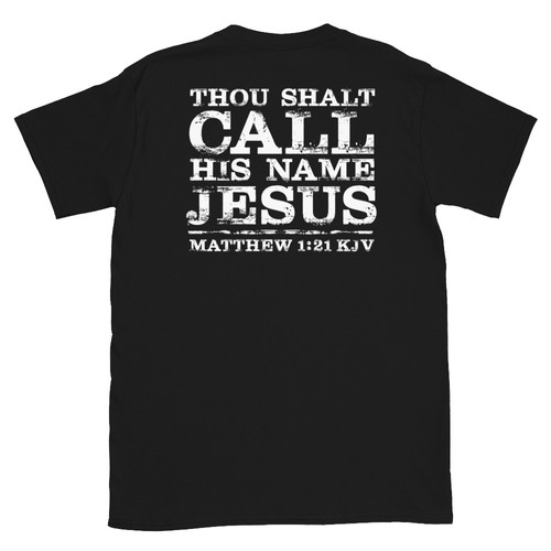Matthew 1:21 Softstyle T-Shirt | Good Works Raiment