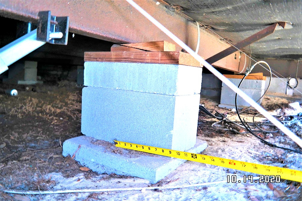 Tie Down Inspection, Wind Mitigation, Four Point, Roof