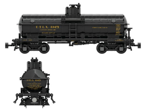 UTLX X-3 10k Gallon Tank Car Decals | PNW Steam Shop