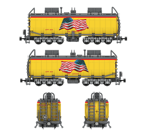 UP Auxiliary Water Tender Decals | PNW Steam Shop