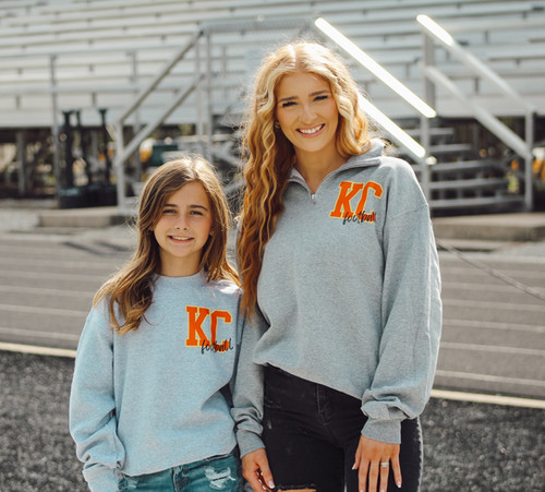 KC football | left chest | Country Charm