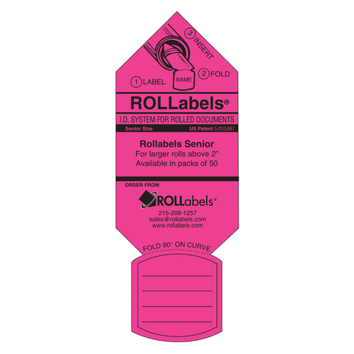 ROLLabels Senior Pink | Rollabels