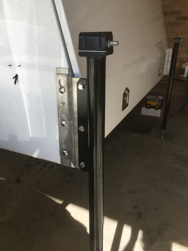 End mount keyway plates | Canopy legs Aust