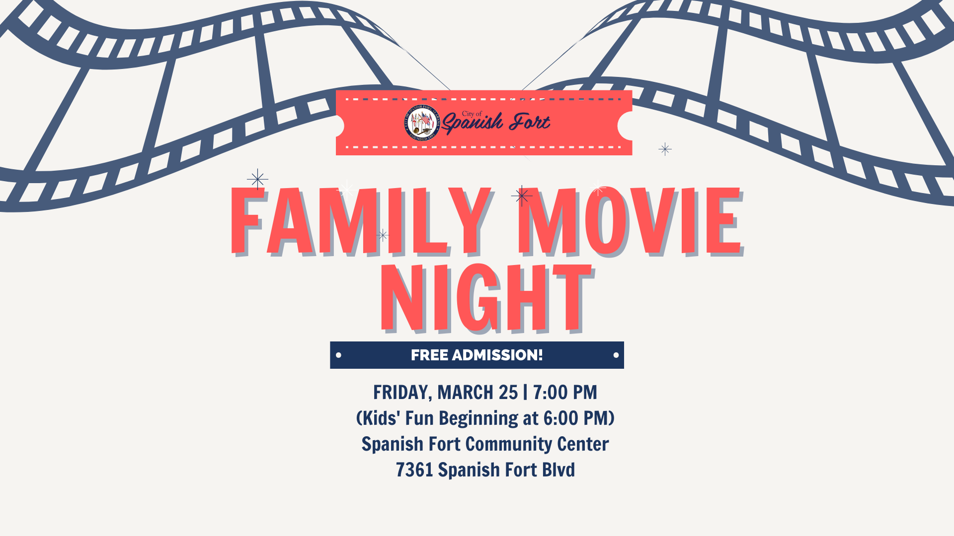 Family Movie Night | City of Spanish Fort