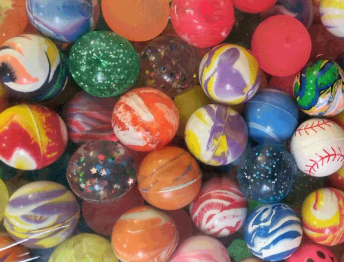 Bouncy Balls Vending Machines, 36mm, Assorted Quantity Of 100 per pack ...