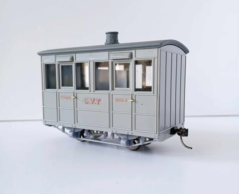 Glyn Valley Tramway 3rd Class Closed Coach | IconicRail