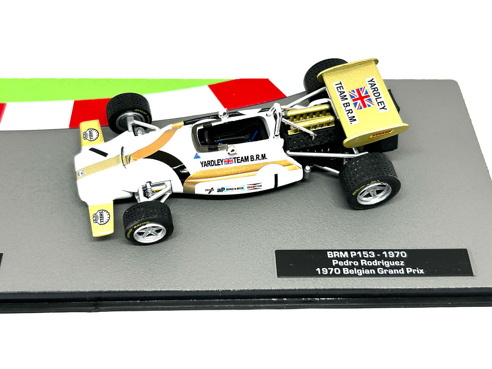 1:43 Scale Model of Pedro Rodriguez BRM P153 Formula 1 Model Car from ...