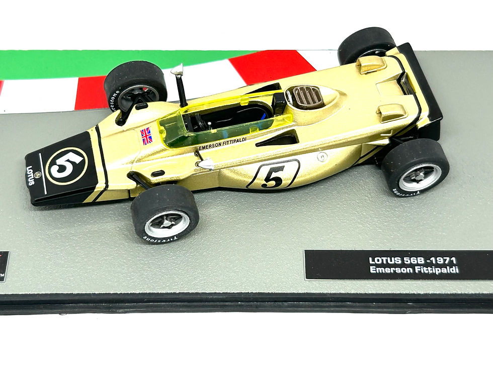 1:43 Scale Model of Emerson Fittipaldi Lotus 56B Formula One Car from ...
