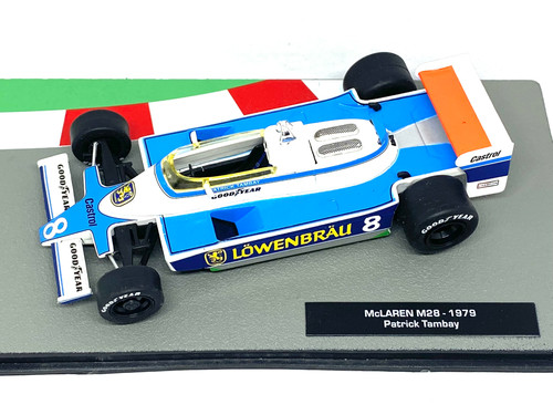 1:43 Scale Model of Patrick Tambay's McLaren M28 Formula One Car from ...