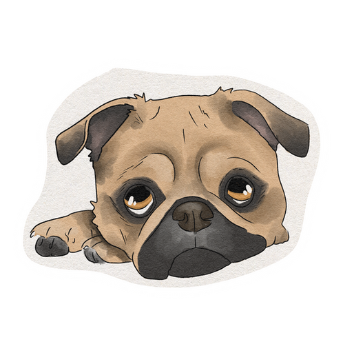 Smoosh Face Sticker | i make things cute