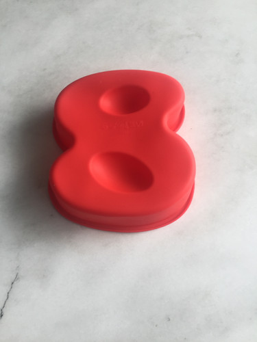 Mini Silicone Number 8 | Bakeology Studio