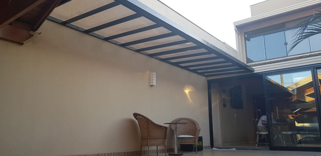 Pergolado em ACM - Aluminio